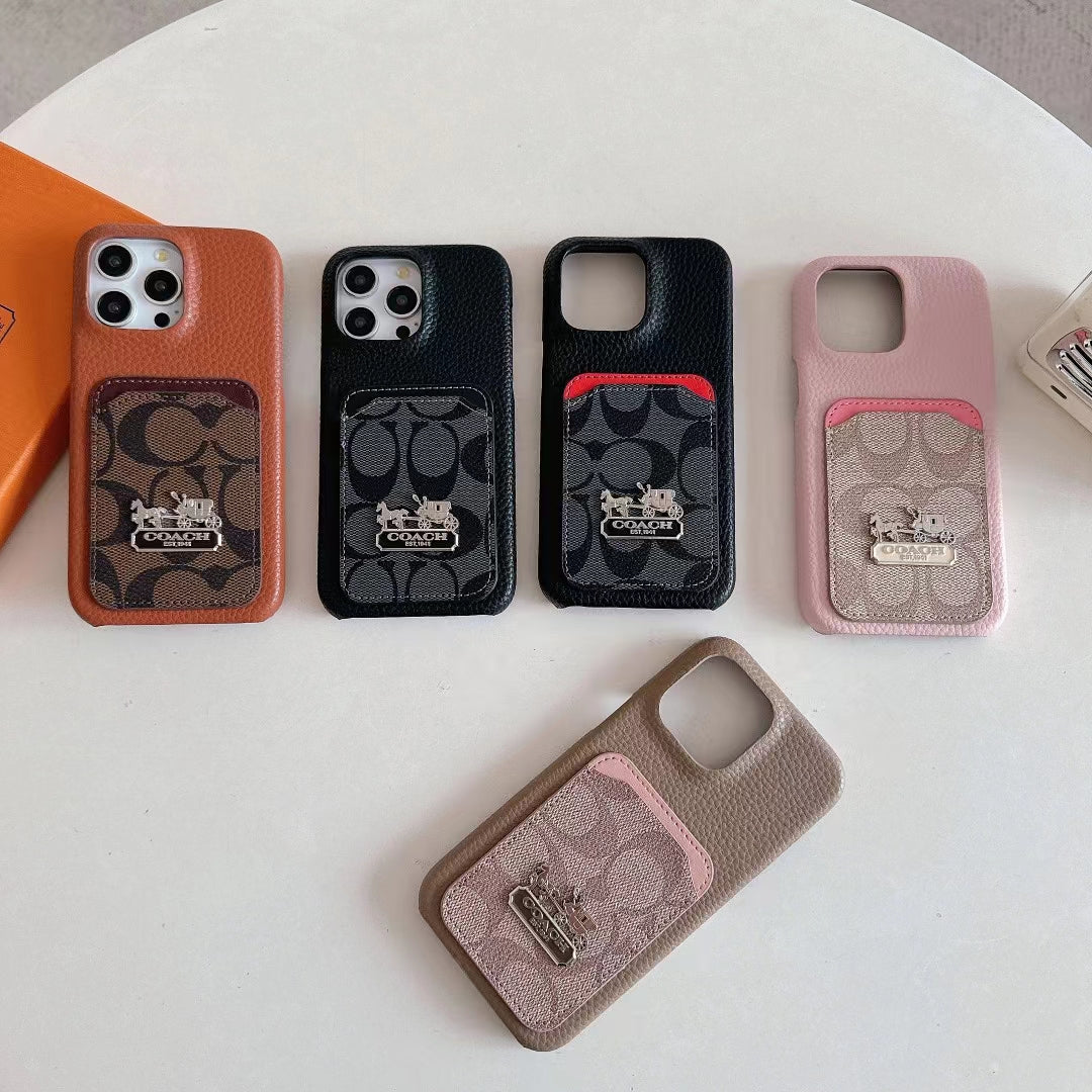 Chic CO iPhone Case with Integrated Card Holder