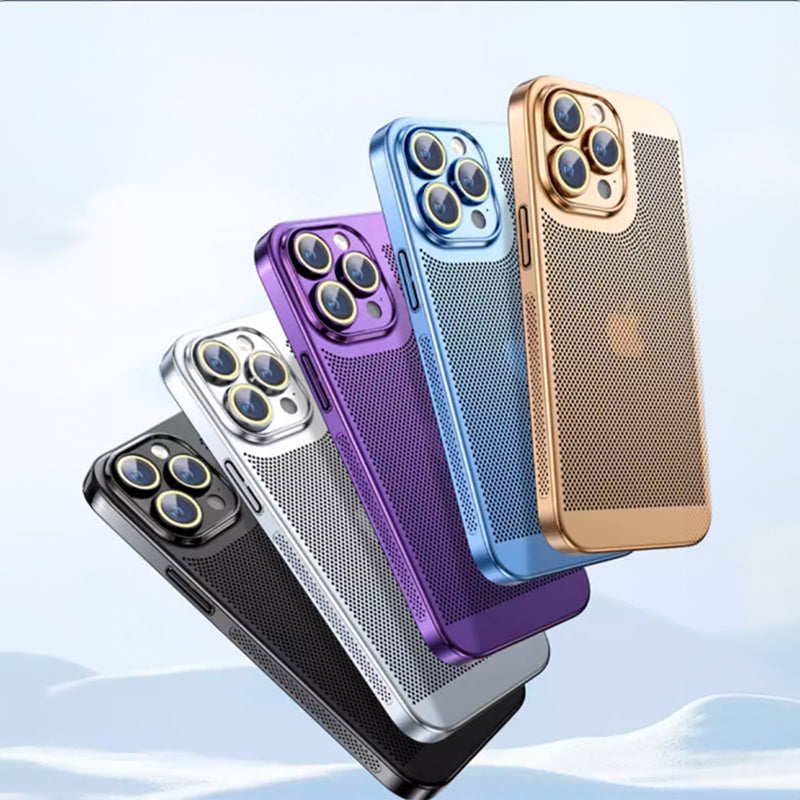 Easy-cases | Luxury Electroplated Heat-Dissipating Phone Case – Easy Cases